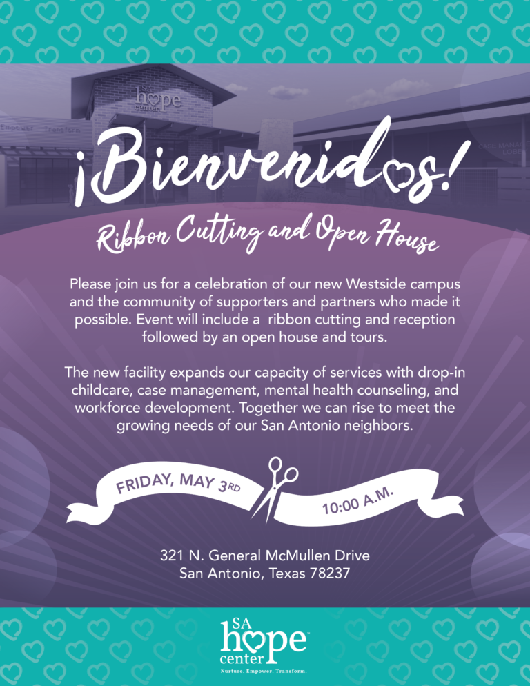 Ribbon Cutting and Open House - SA Hope Center